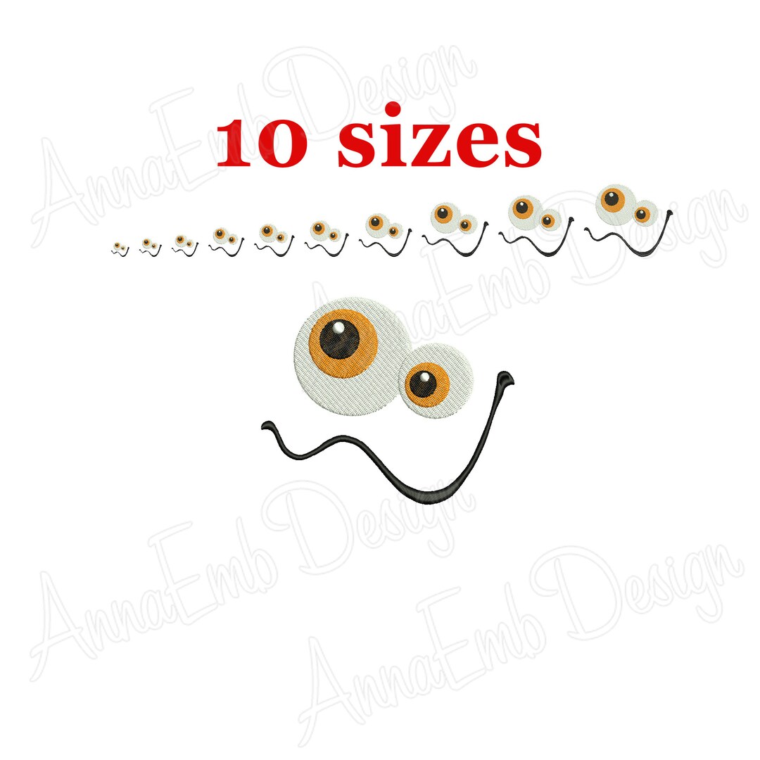 Monster Embroidery Design. Monster Mini. Machine Embroidery Design ...