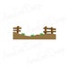 Fence Embroidery Design. Field Embroidery Fence Mini Embroidery. Fence ...