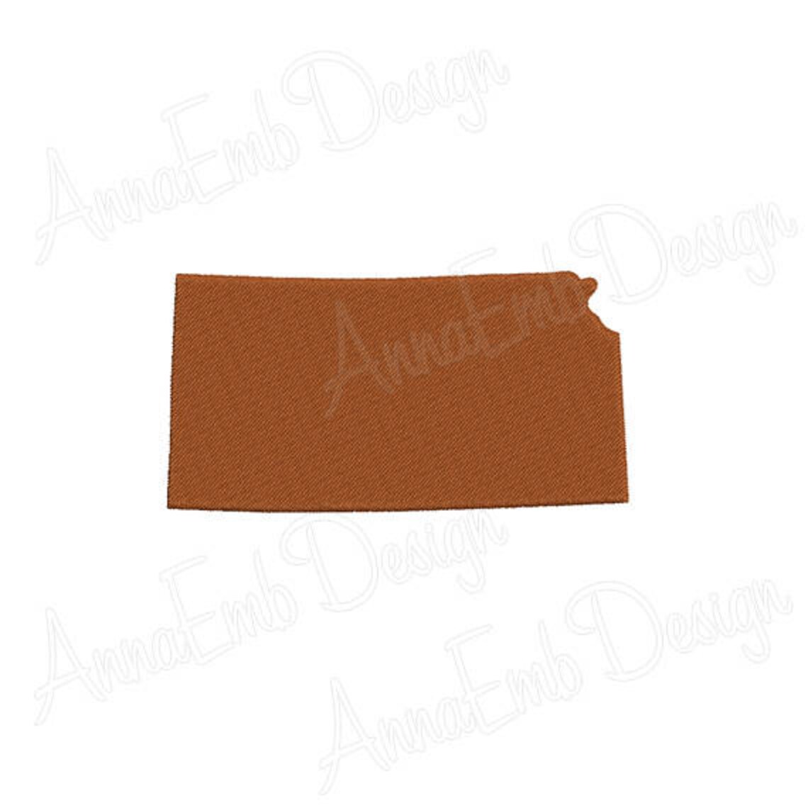 Kansas Embroidery Design. Kansas State Design. Machine - Etsy