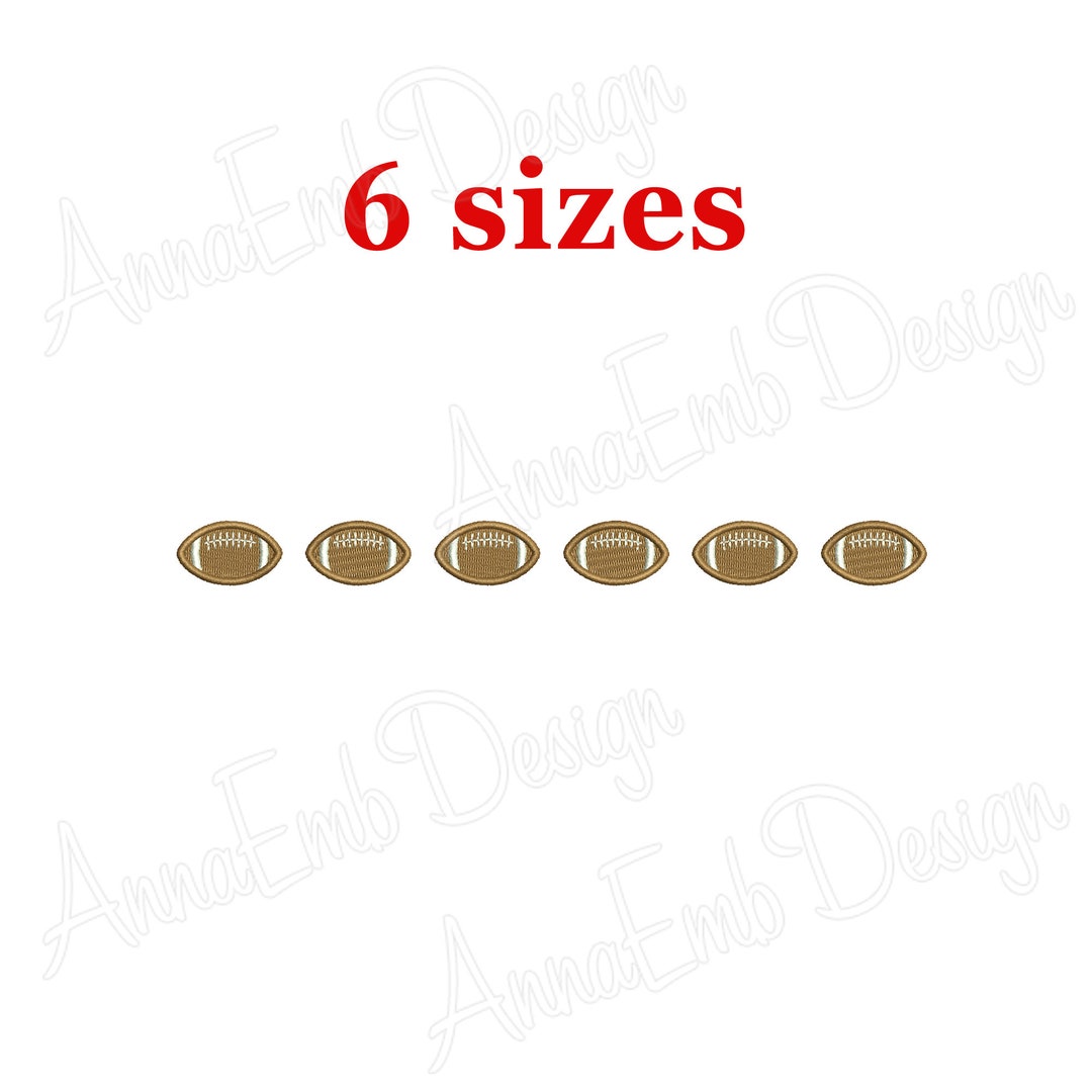 Football Embroidery Design. Machine Embroidery Design. Mini Football ...
