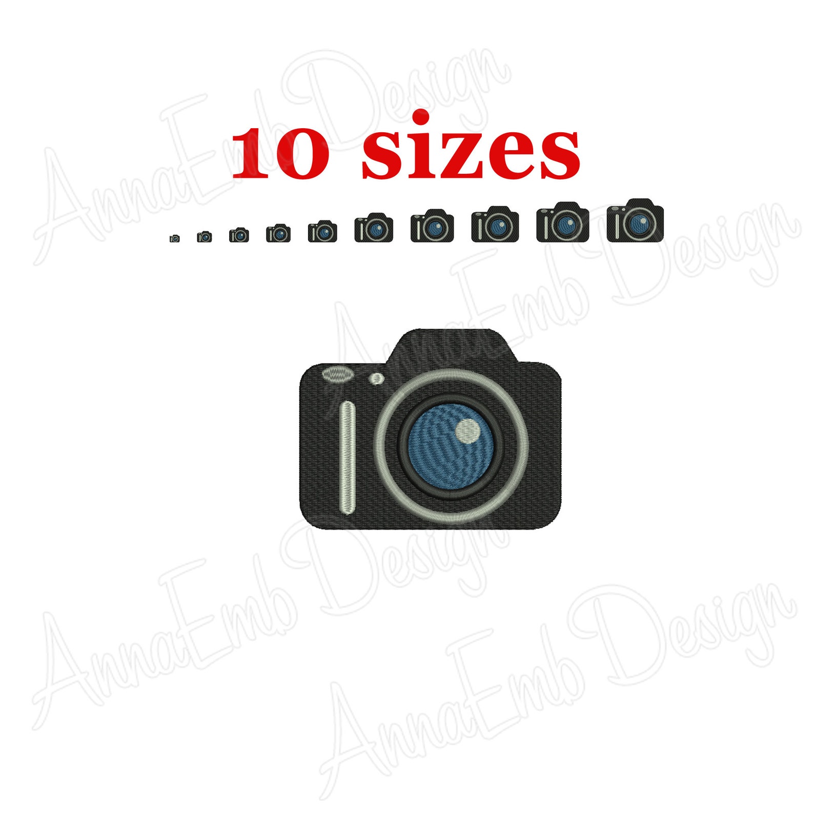 Camera Embroidery Design. Camera Silhouette. Camera Mini. Camera Design ...