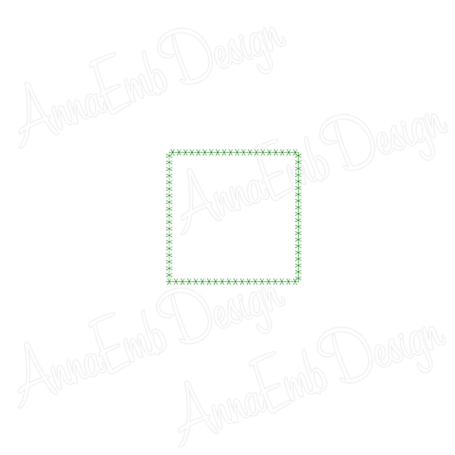 Square Embroidery Design. Machine Embroidery Design. Mini Square ...