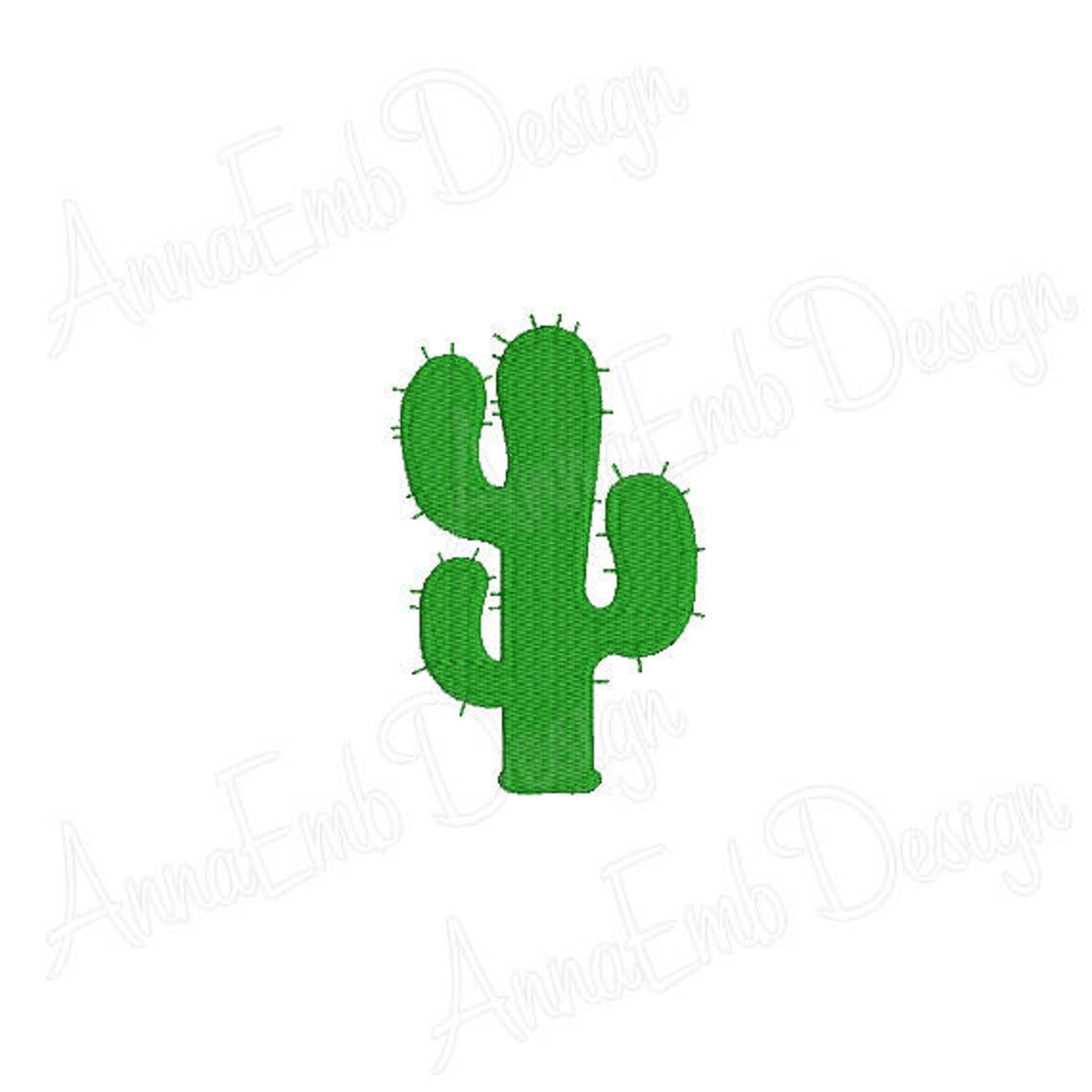 Cactus Embroidery Design. Cactus Silhouette Embroidery. Cinco - Etsy