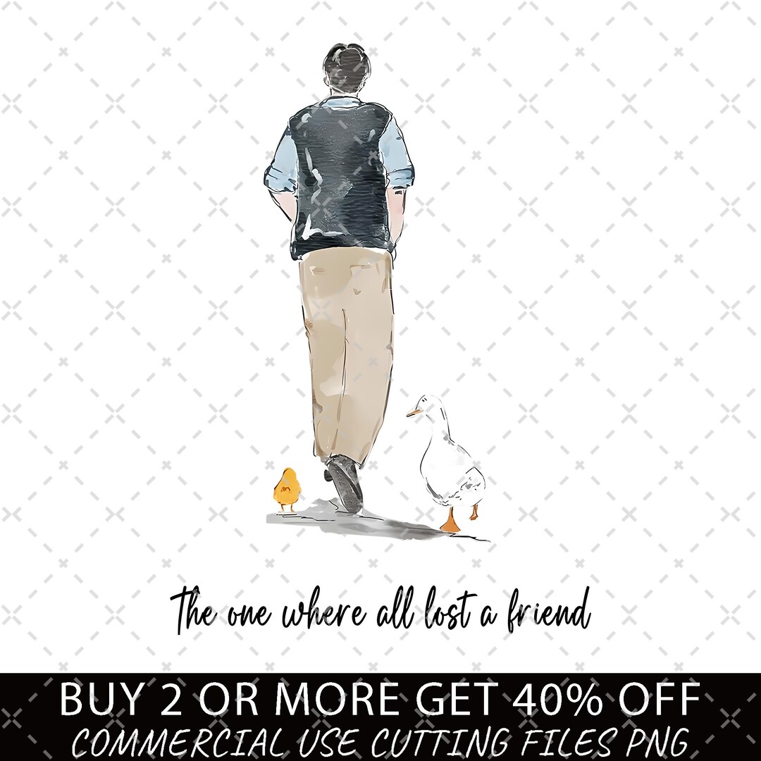 Matthew Perry Rip Png the One Where We Lost A Friend Png - Etsy