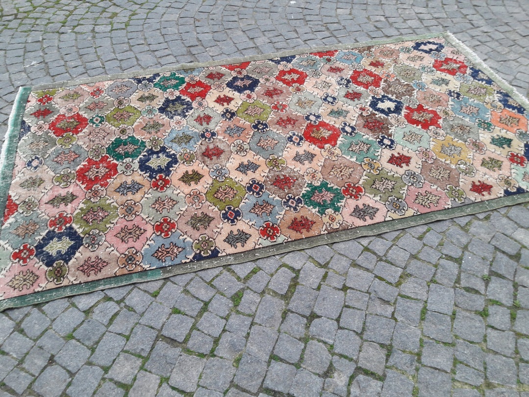 Colorful Carpet Rug, Tribal Rug, Handmade Rug - Etsy