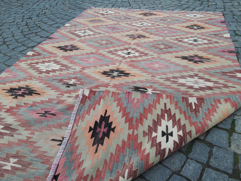 Turkish Kilim - Etsy