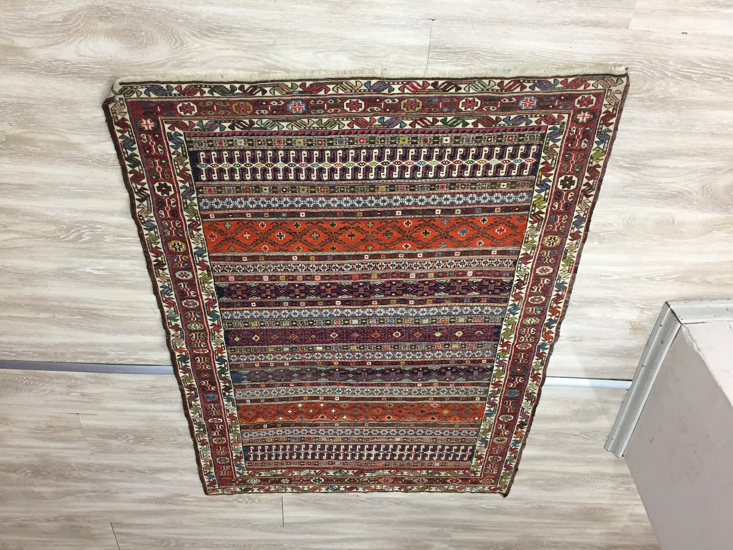 Wool Sumac Rug42x57 in 105x144 Cm Handwoven Anatolian Vintage - Etsy