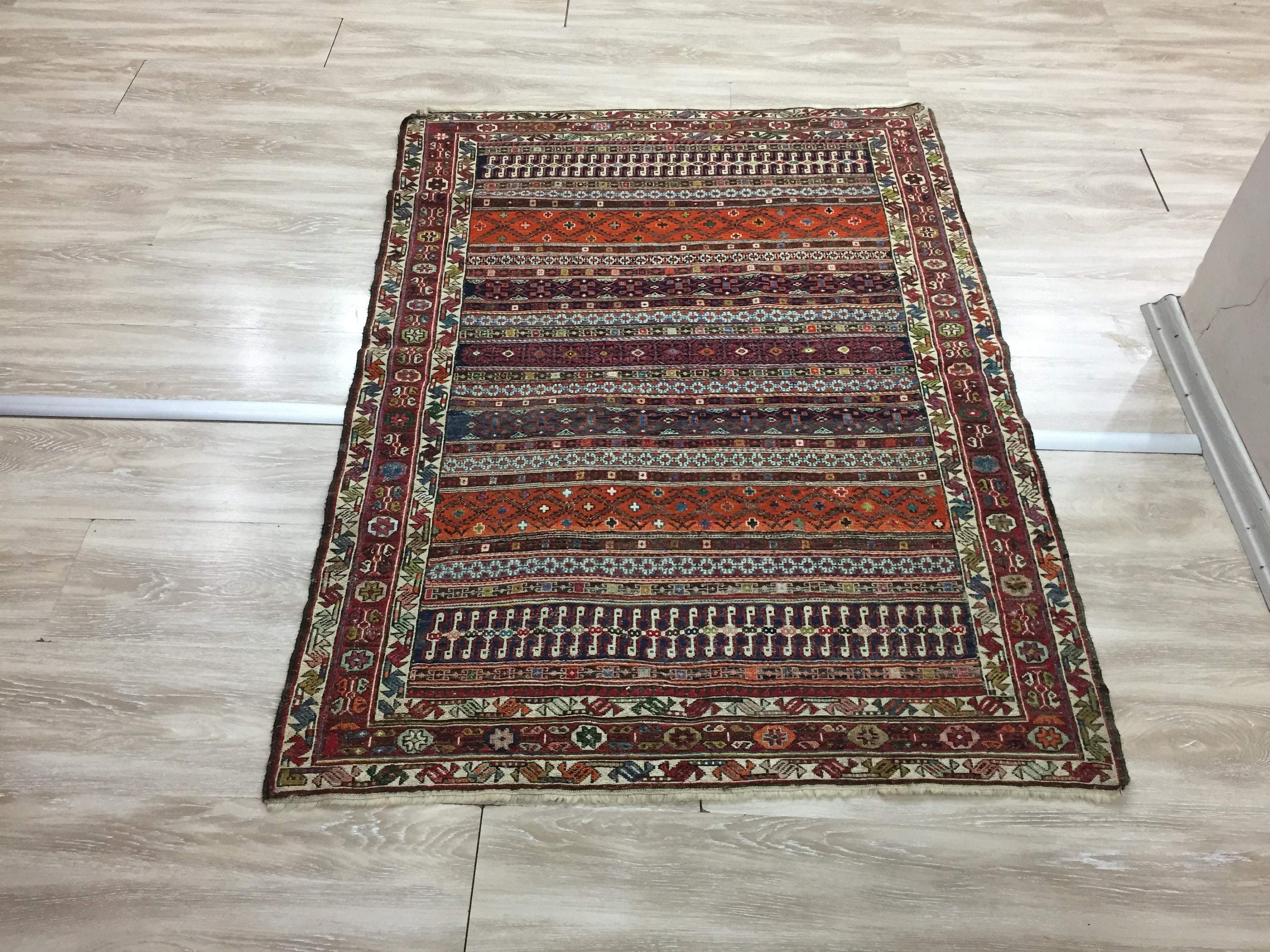 Wool Sumac Rug42x57 in 105x144 Cm Handwoven Anatolian Vintage - Etsy