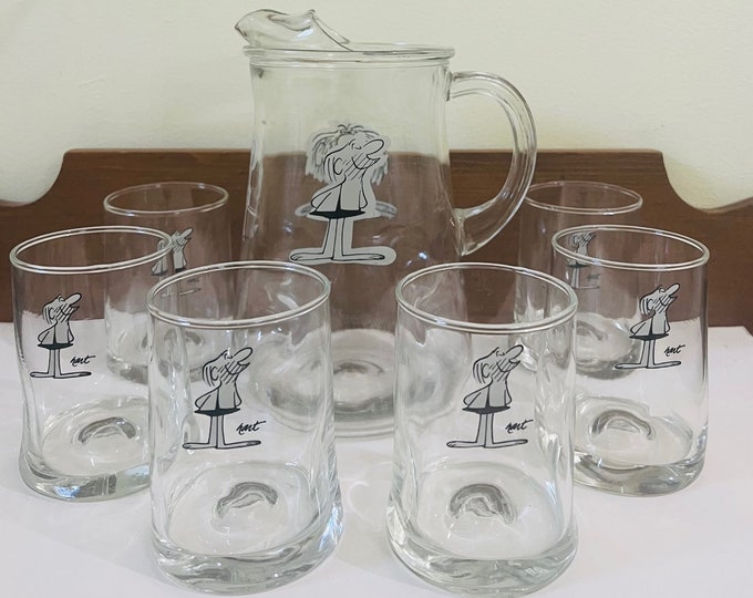 BC Comics by Johnny Hart Cocktail Set - Etsy