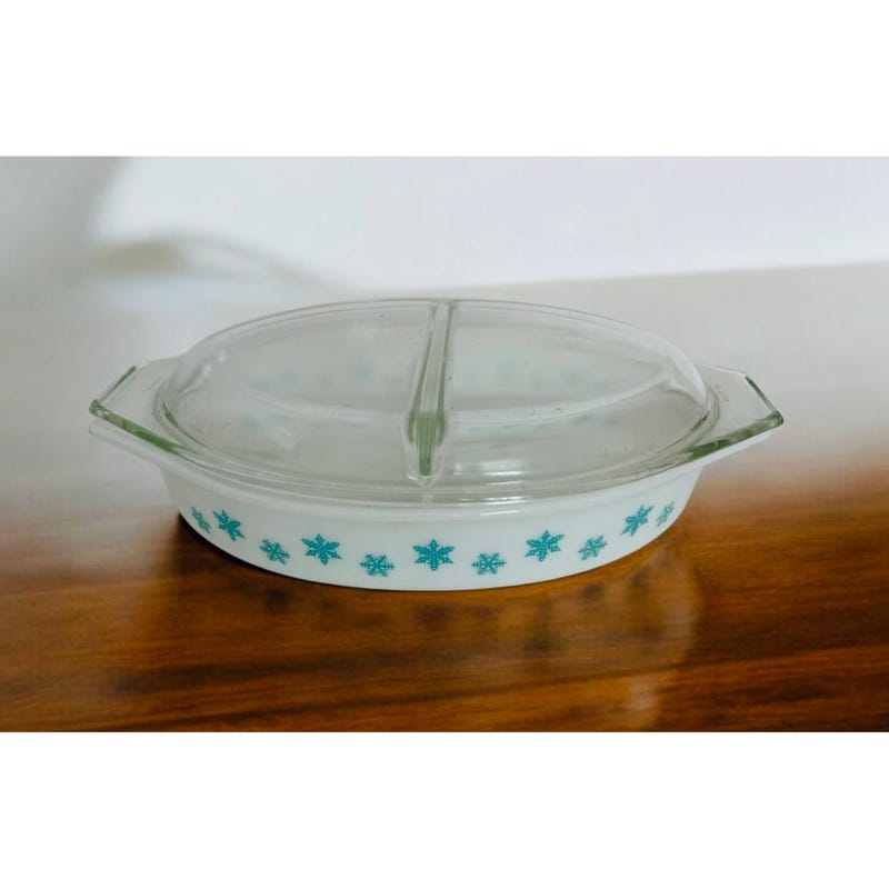 Pyrex Snowflake - Etsy