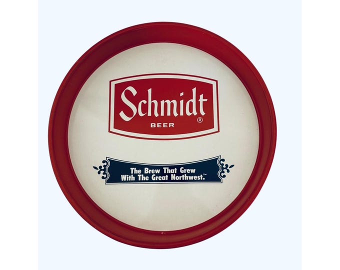 Vintage 1970s Schmidt Beer Tray – Classic Breweriana Collectible ...