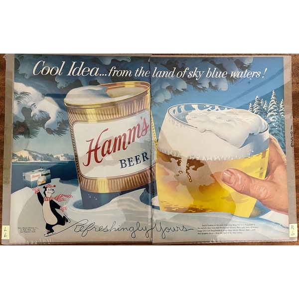 Hamm's Beer - Etsy Hamm's Beer - Etsy