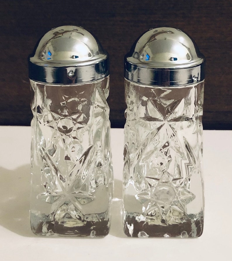 Anchor Hocking EAPC Star of David Salt and Pepper Shakers - Etsy