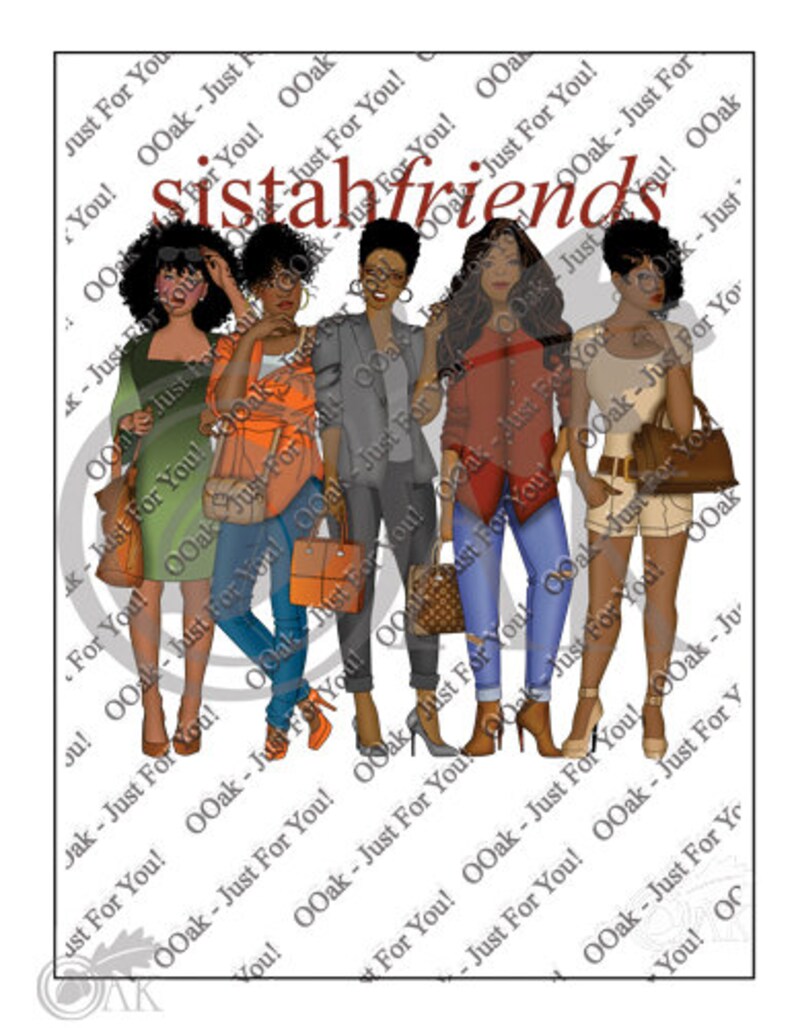 Sistah Friends - Etsy