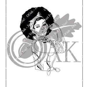 Rhonda the Riveter - SVG (ethnic/black Girl) - Etsy
