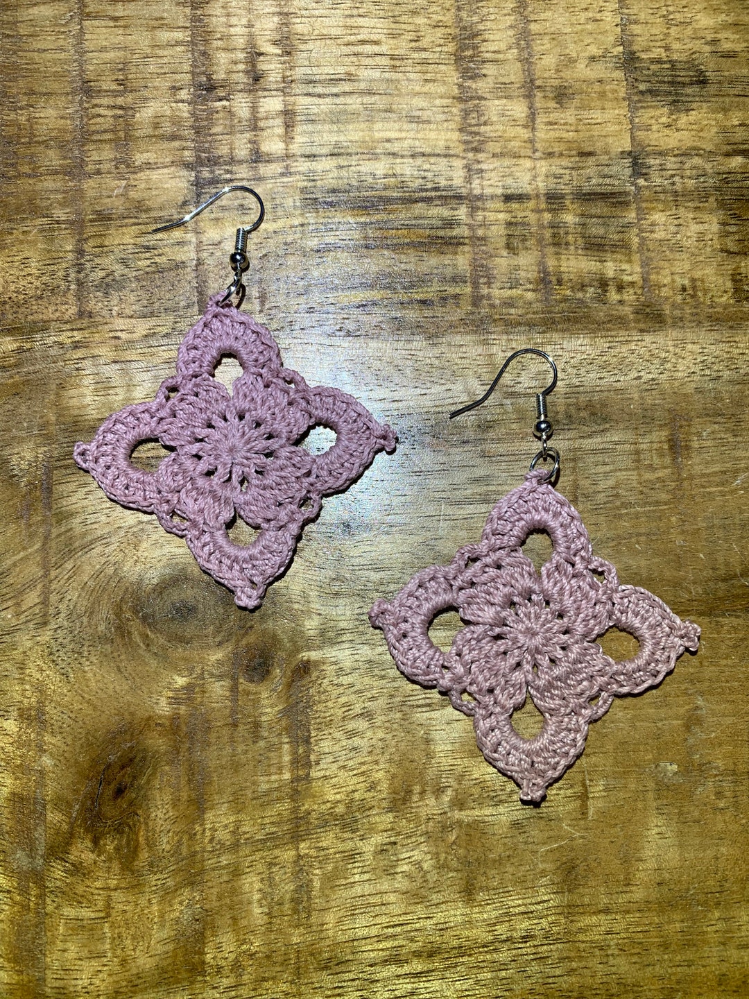 Crochet Square Dusty Rose - Etsy