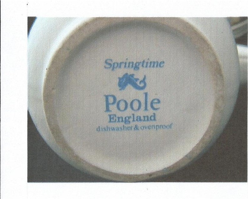 Poole Pottery 'springtime' Dinner Service - Etsy