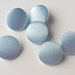 19mm Light Blue Satin Buttons Fabric Sewing Buttons Bridal Wedding ...