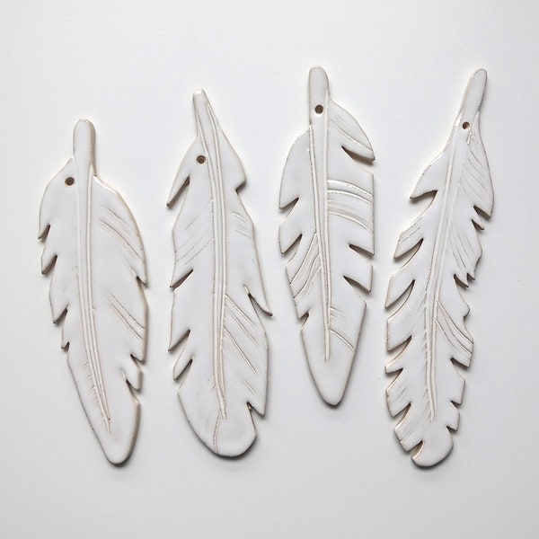 Ceramic Feather - Etsy