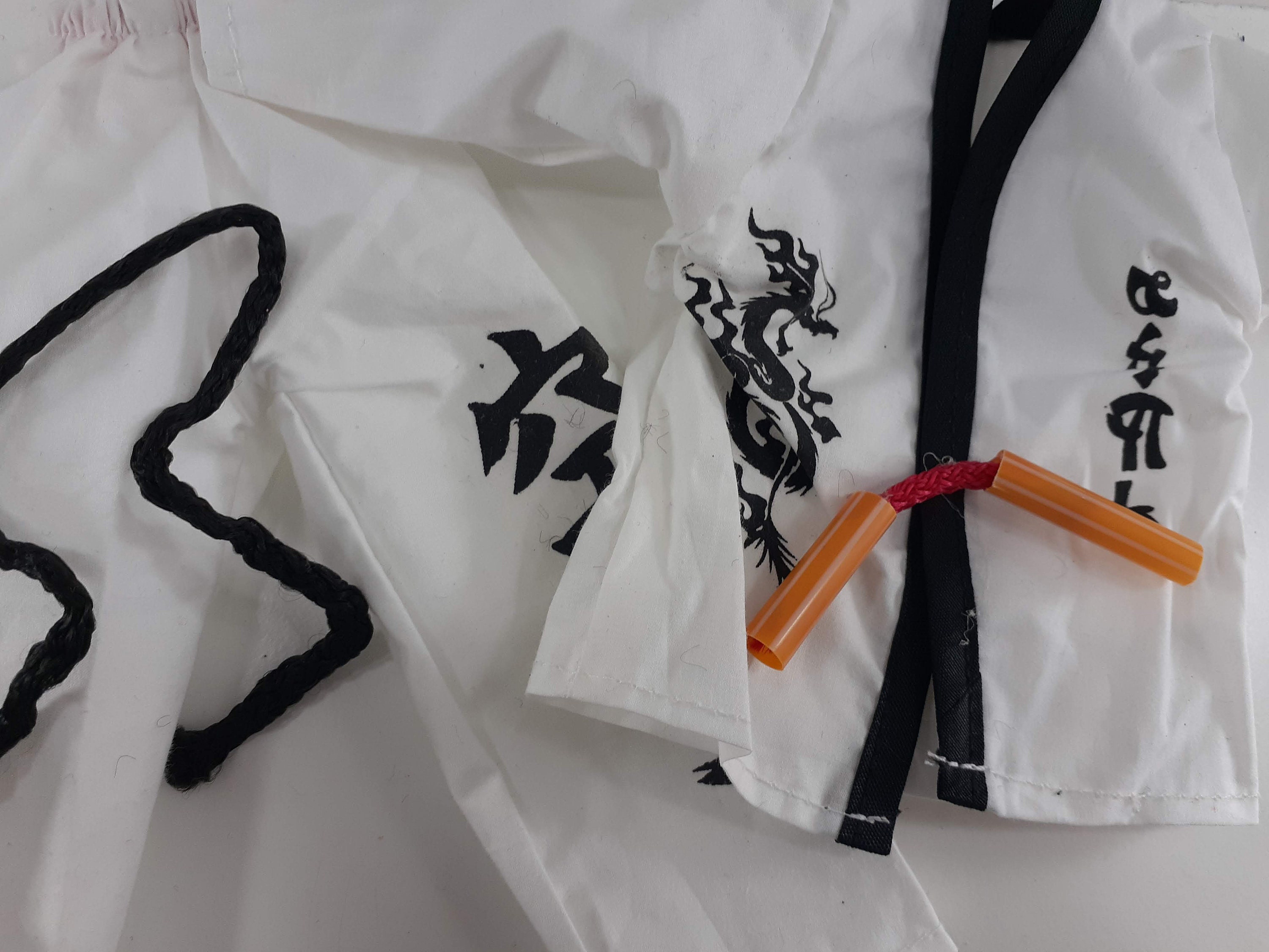 Karate Outfit for Ken. Handmade Clothes, Barbie Doll, 12 Inch Sport ...