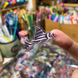 MULTIPACK Clear Aquarium Fish Sticker Sheets | 200+ Transparent ...