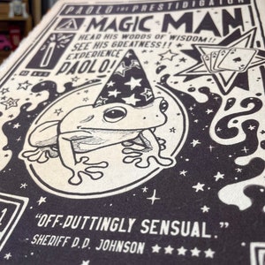 Vintage Frog Poster Bundle | Set of 4 Froggy Decor Cotton Paper Prints ...