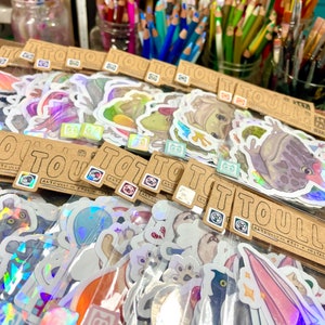 Sticker Blind Bags Silly Frogs Cats - Etsy