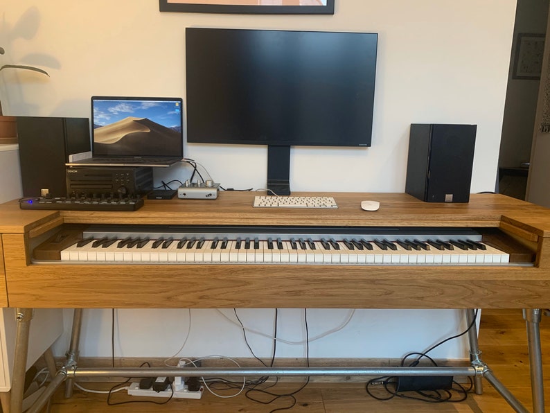 Composers Desk Industrial Style Studio Workstation Music - Etsy Israel