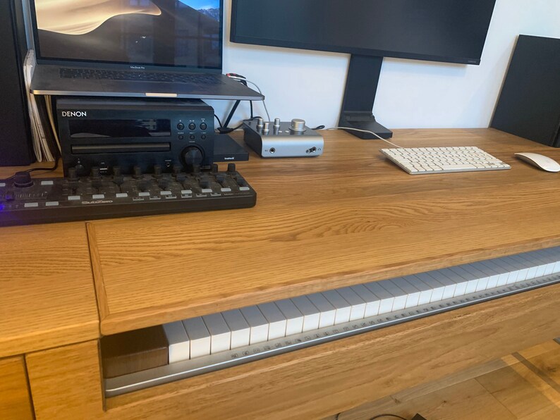 Composers Desk Industrial Style Studio Workstation Music - Etsy Israel