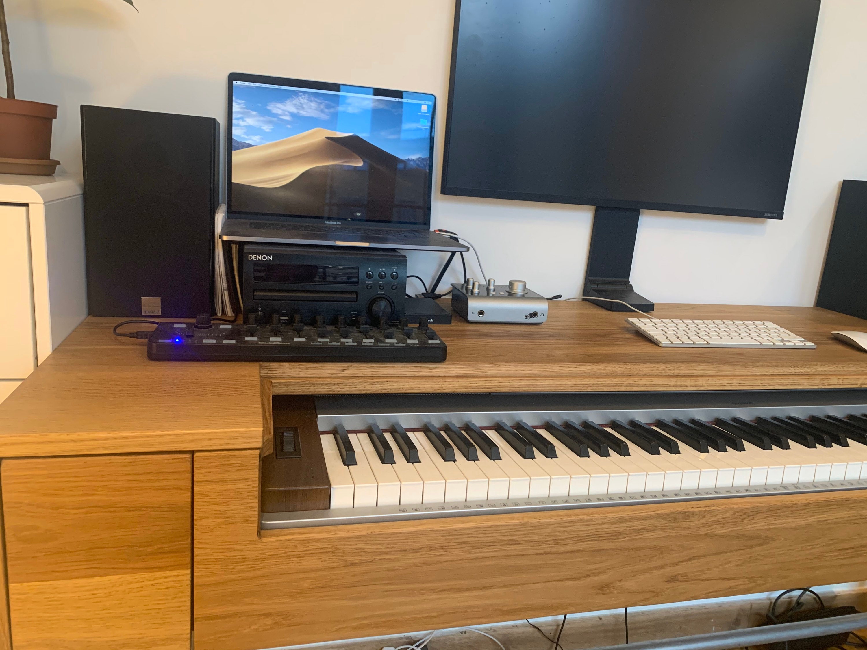 Composers desk industrial style studio workstation music | Etsy