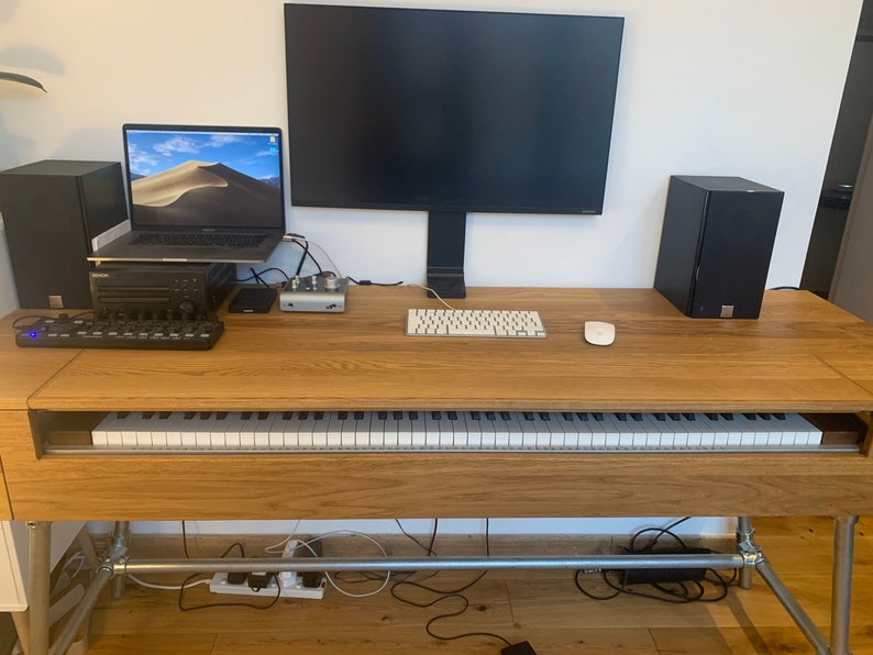 Composers Desk Industrial Style Studio Workstation Music - Etsy Israel