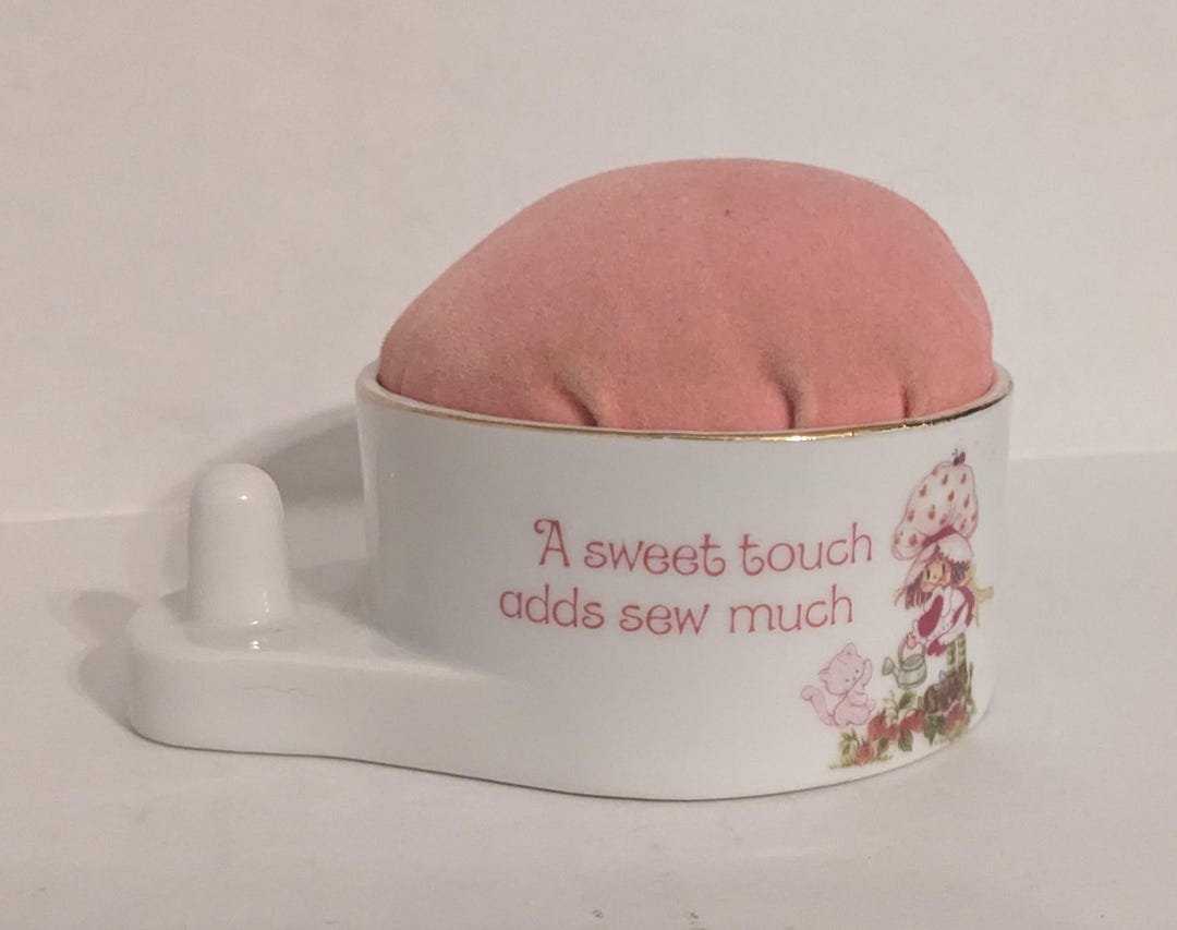 Vintage Strawberry Shortcake Pin Cushion Japan - Etsy