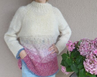 Hydrangea Sweater - Etsy