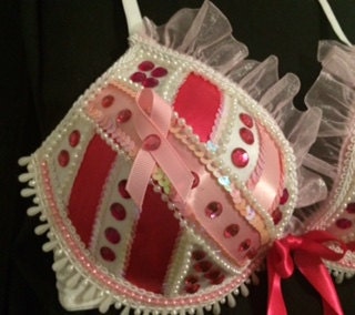 Breast Cancer Awarness Bra-pink | Etsy