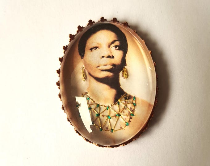 Nina Simone Pin - Etsy