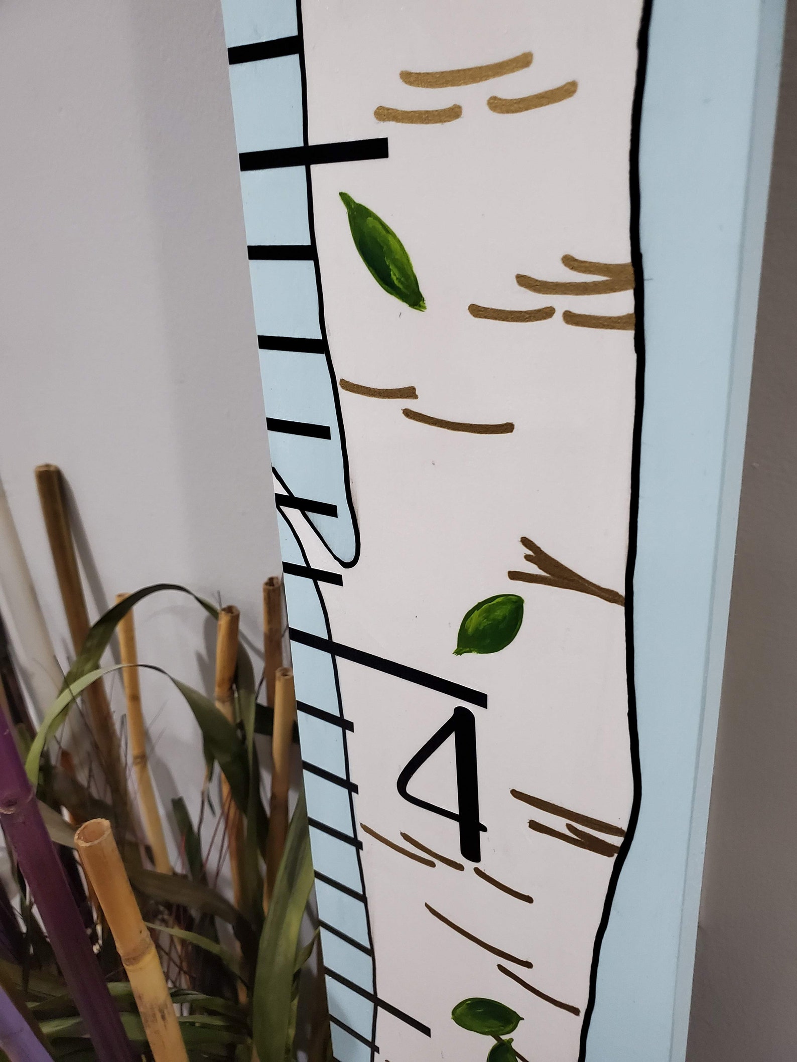 Tree Growth Chart Tree Nursery Decor Gender Neutral Baby | Etsy