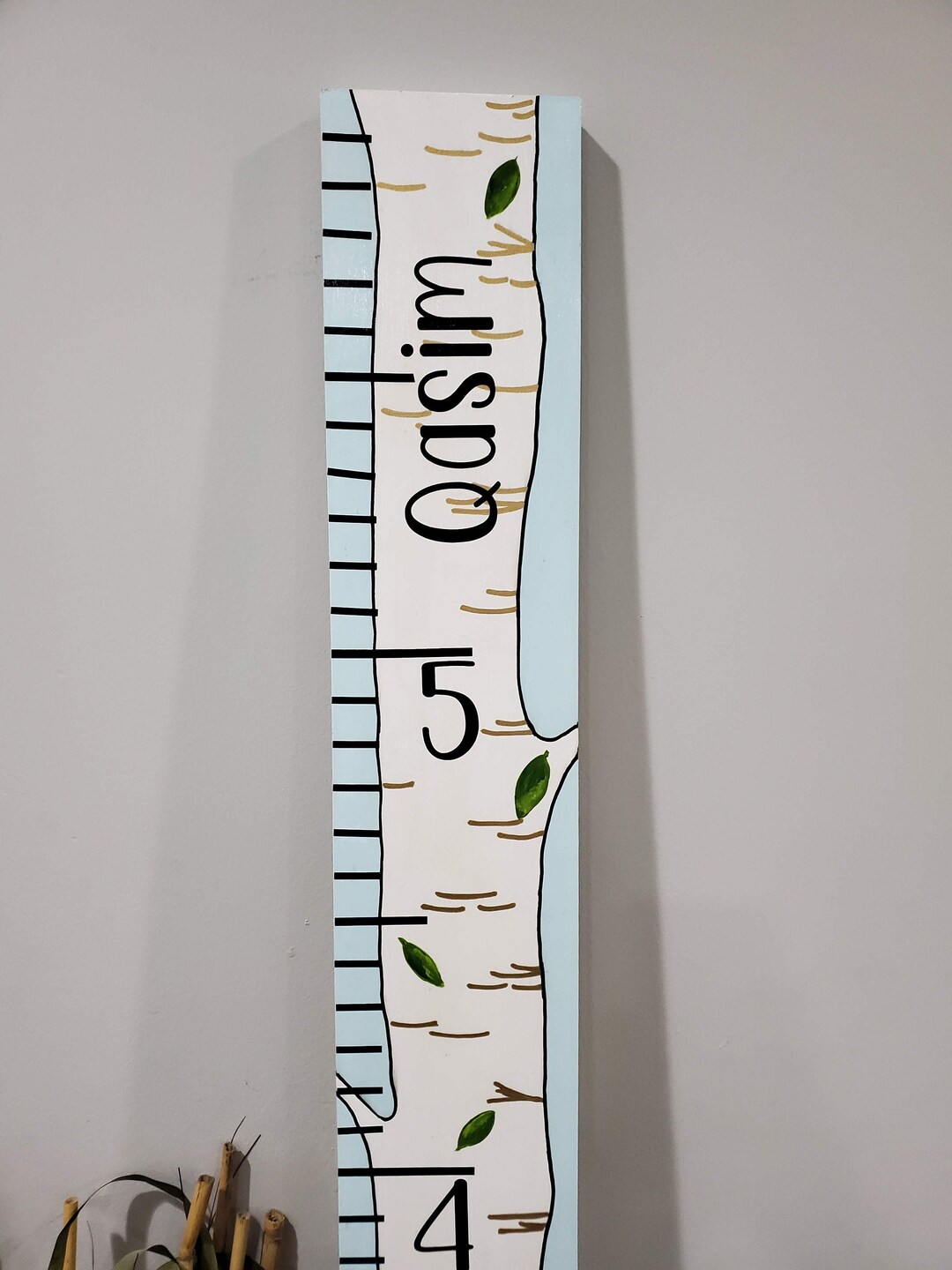 Tree Growth Chart | Tree Nursery Decor | Gender Neutral Baby Shower ...