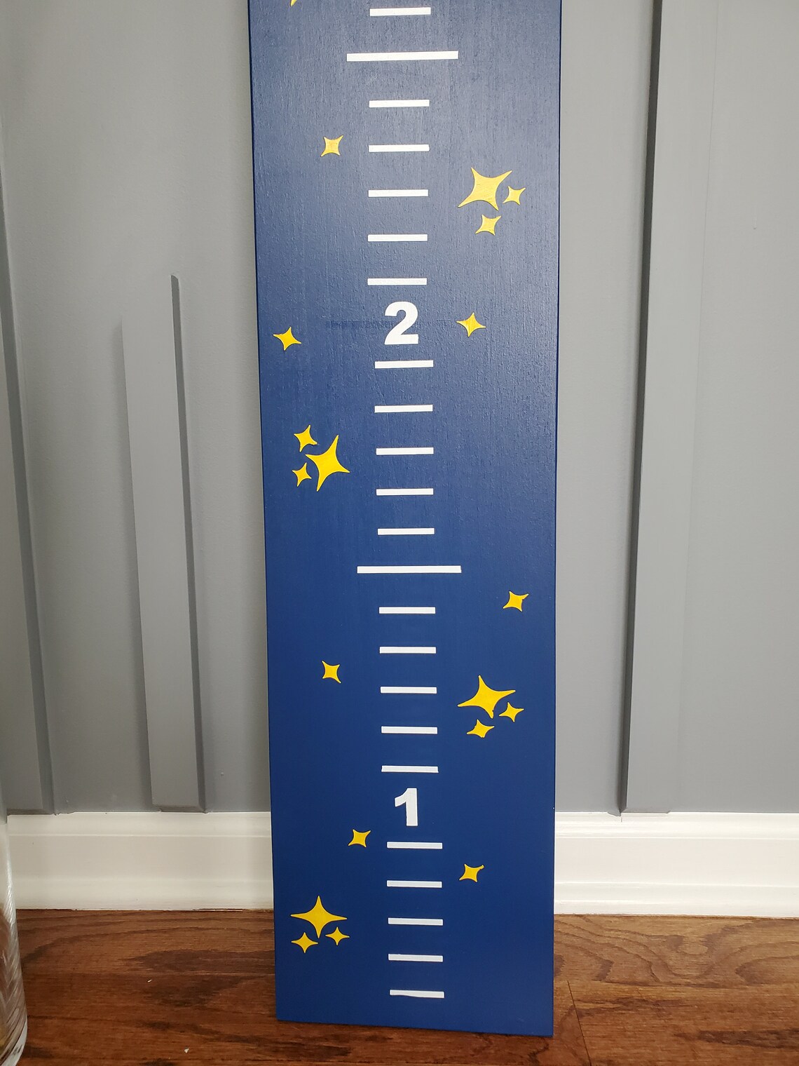 Twinkle Stars Growth Chart Space Nursery Decor Baby Shower | Etsy