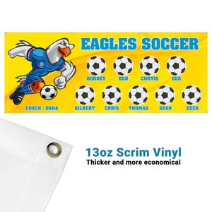 Little League Baseball Team Banner Customized With Logo and - Etsy