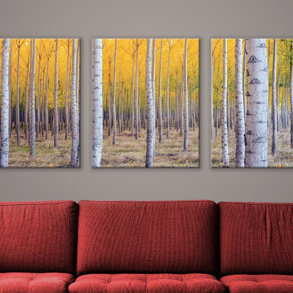 Tree Triptych - Etsy