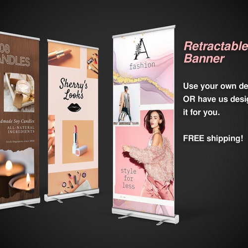 Custom Tent Banner for Trade Show Craft Show or Event Sign - Etsy