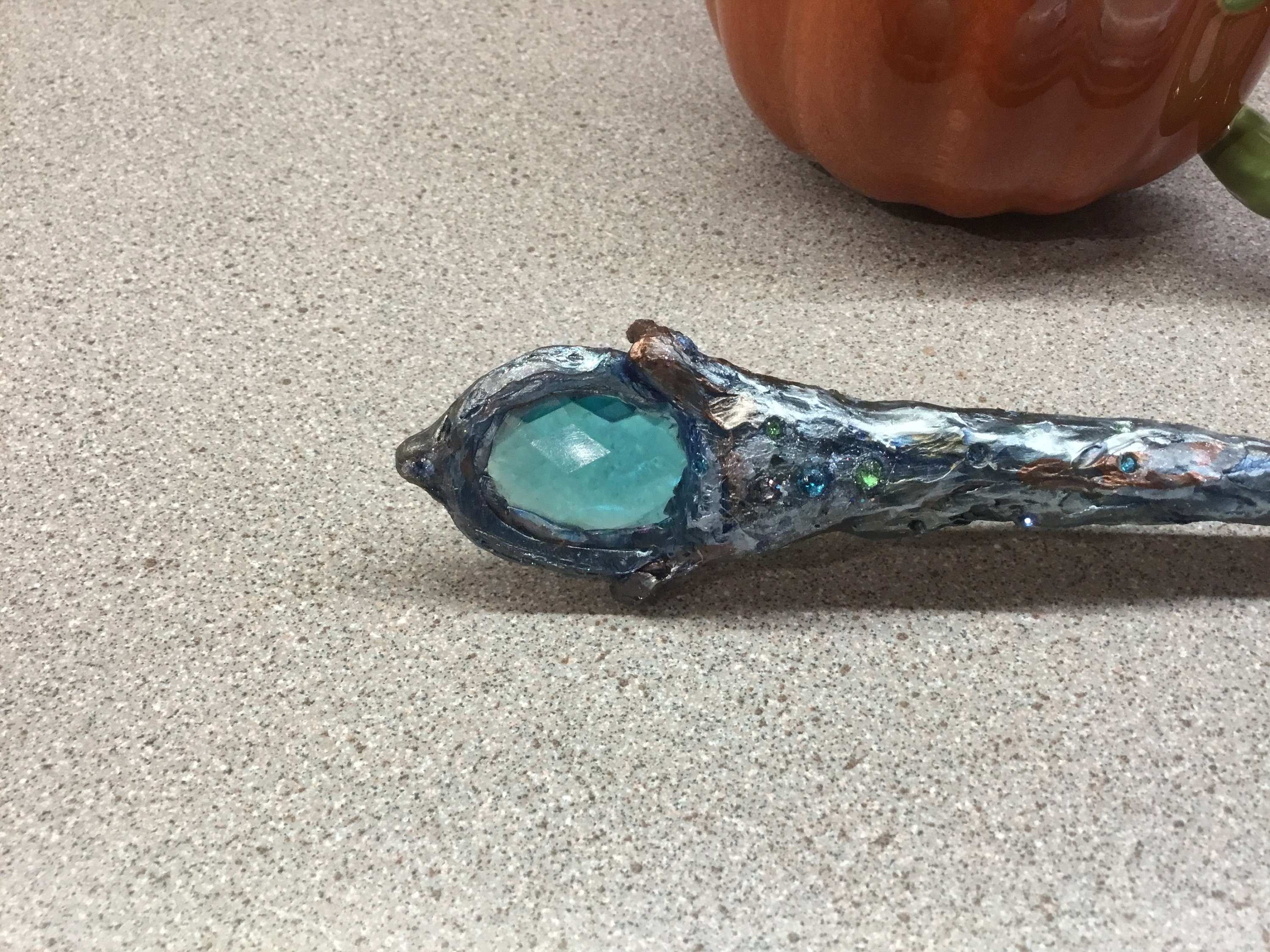 Frost Weavers Fancy, Wand for LARP or fantasy-Geek collections- comicon ...