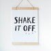 Motivational Print, Shake It off Poster, Taylor Swift Lyrics, Home ...