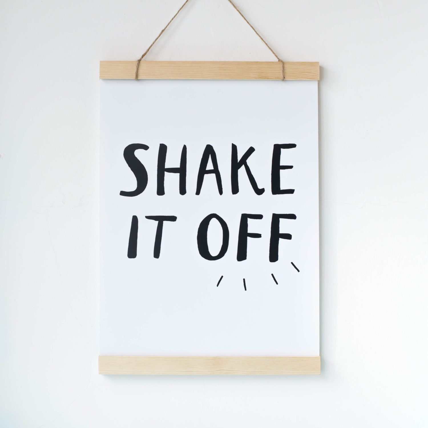 Motivational Print, Shake It off Poster, Taylor Swift Lyrics, Home ...