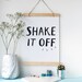 Motivational Print, Shake It off Poster, Taylor Swift Lyrics, Home ...
