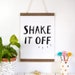 Motivational Print, Shake It off Poster, Taylor Swift Lyrics, Home ...
