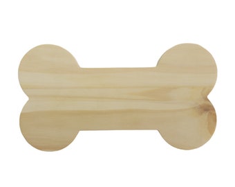 Dog Bone Laser Cut Out Unfinished Wood Shape Craft Supply - Etsy