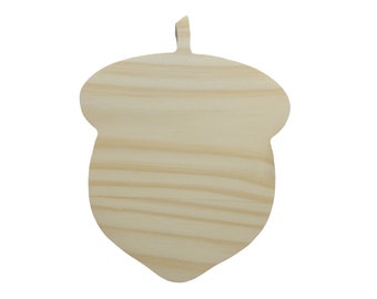 Acorn Wooden Cut-out Ornament Set of 8 Add Them to Signs - Etsy