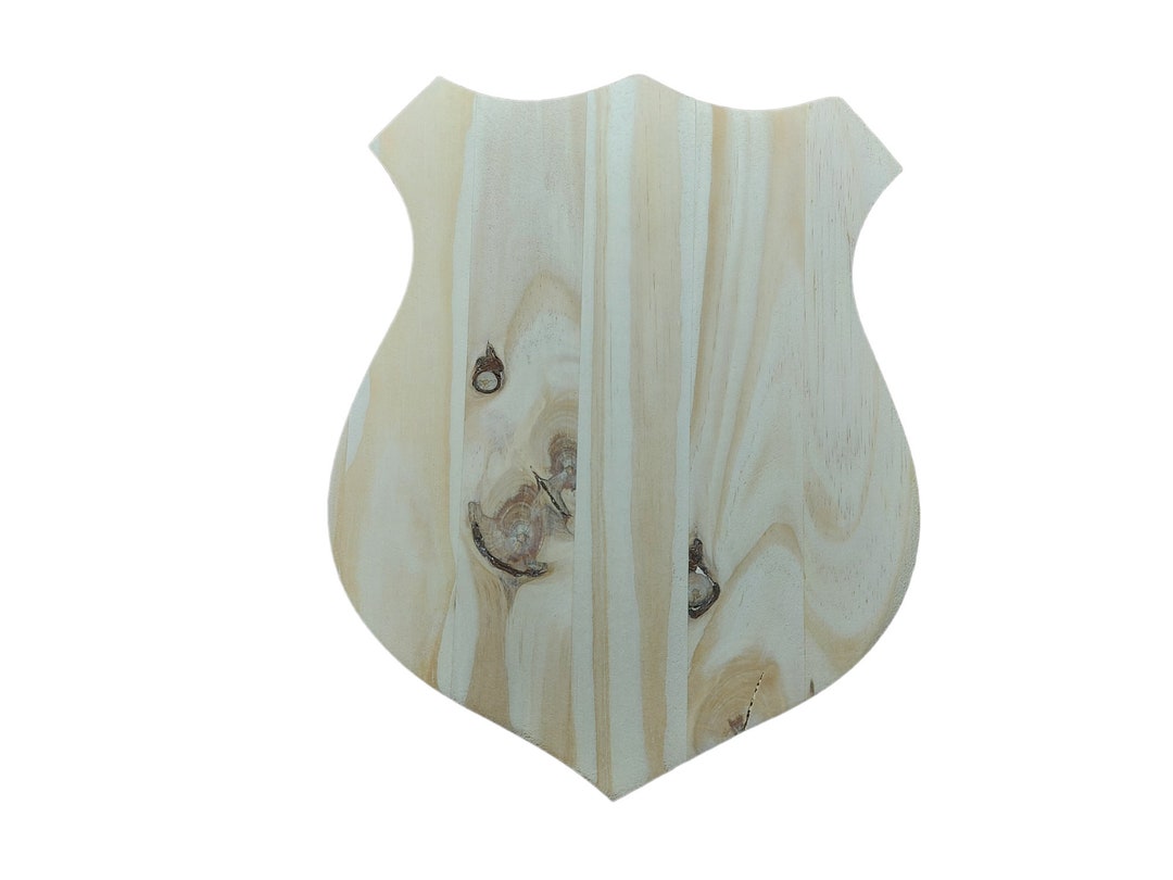 Large Wooden Badge Plaque - Etsy