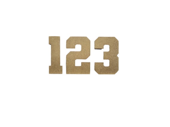 Varsity Font Numbers 16